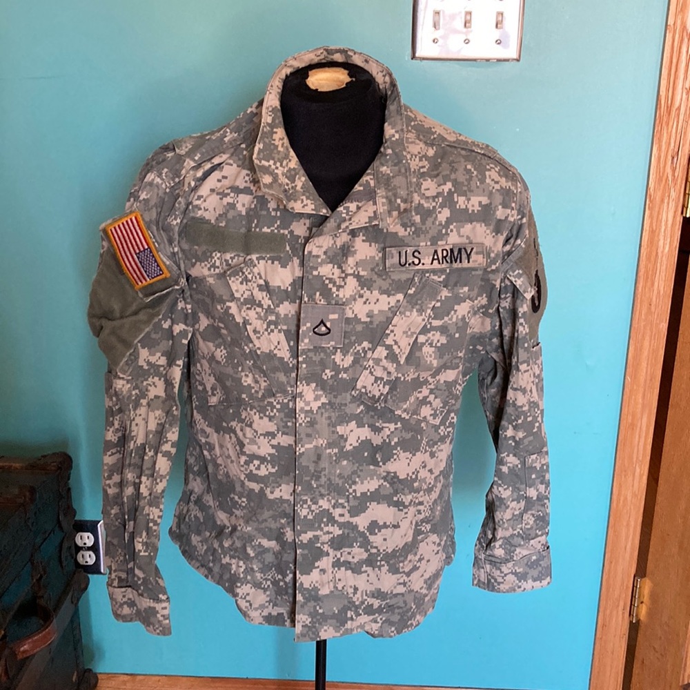 United States Army Issued Vintage Digital Camo Field … - Gem